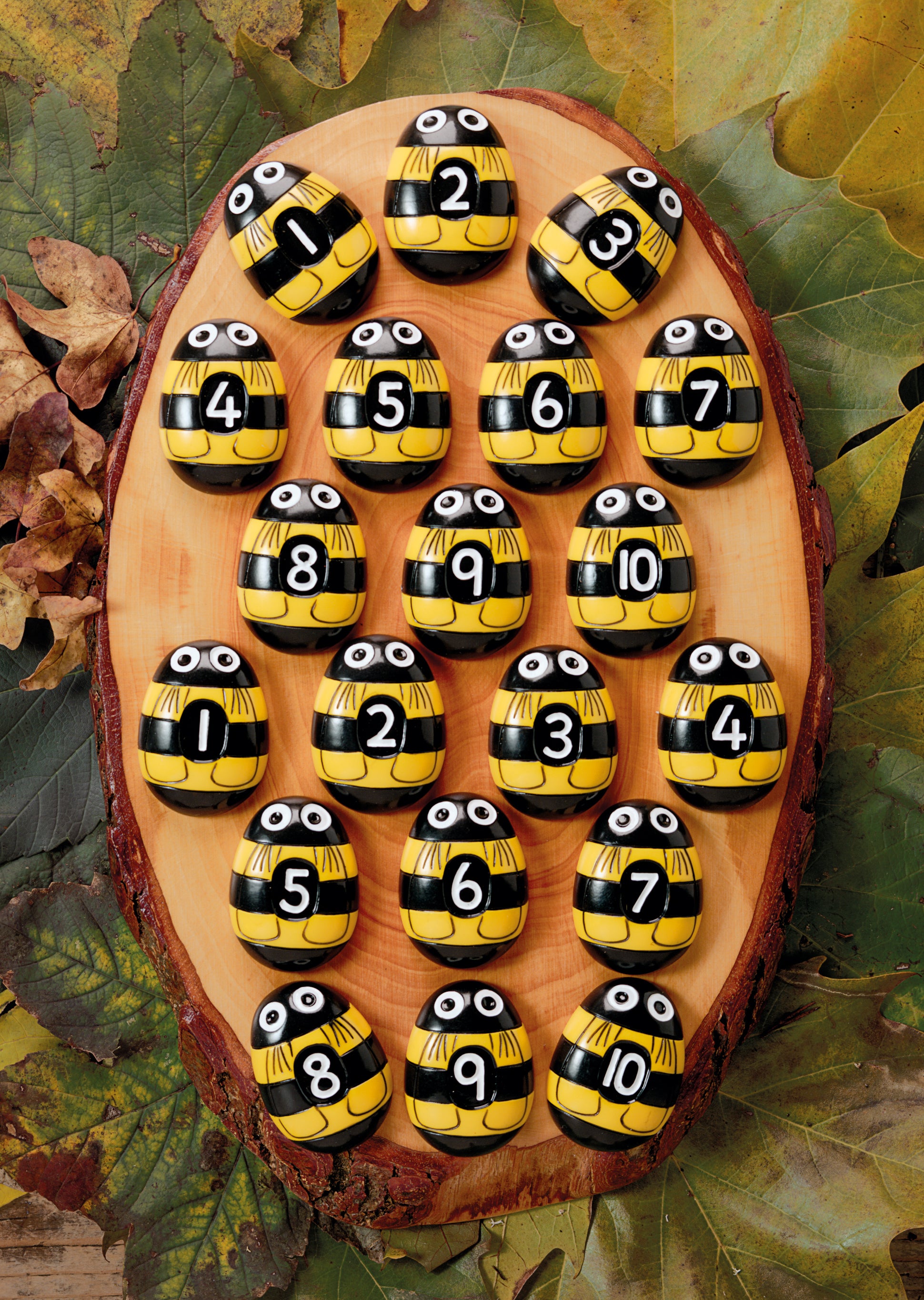 Honey Bee Number Stones – Outdoor Learning Resources